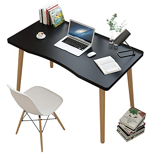 Waterproof Writing Desk Wooden PC Laptop Table,Modern Computer Desk Workstation for Office Bedside Living Room-A 70x40x73cm