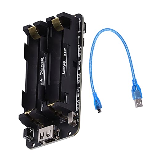 18650 Battery Holder Case with LED Indicator Battery Box for Raspberry Pi