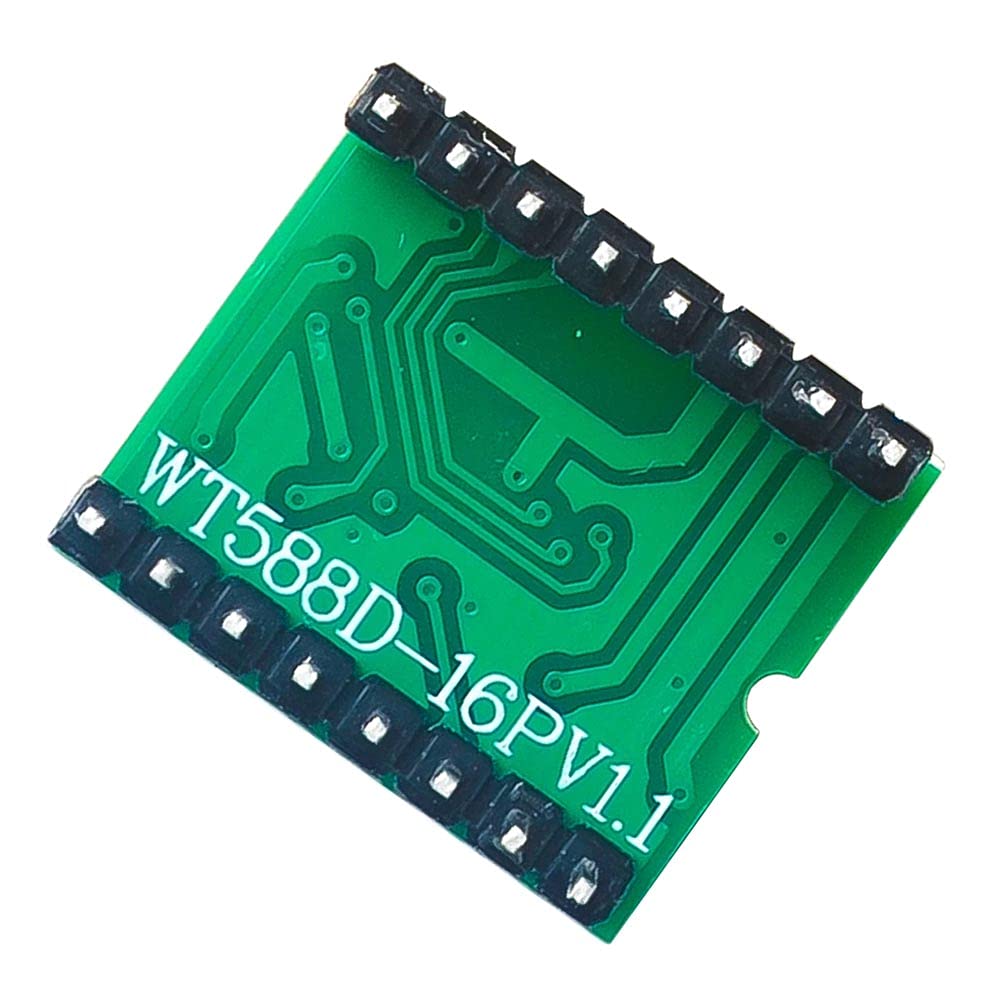 Rakstore WT588D Voice Module Sound Modue Audio Player 20P-32M Memory DC 2.8V- 5.5V