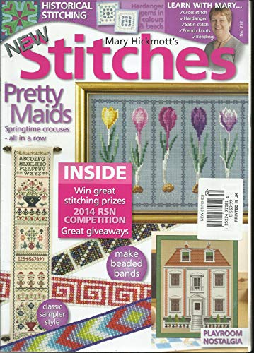NEW STITCHES MAGAZINE, PRETTY MAIDS ISSUE NO. 252 (FREE GIFTS NOT INCLUDE)