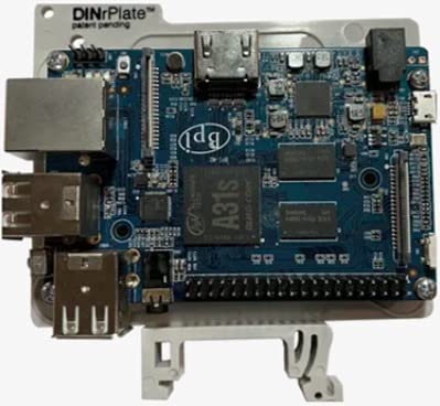 DIN Rail Mount for SBC, PCB & SSD
