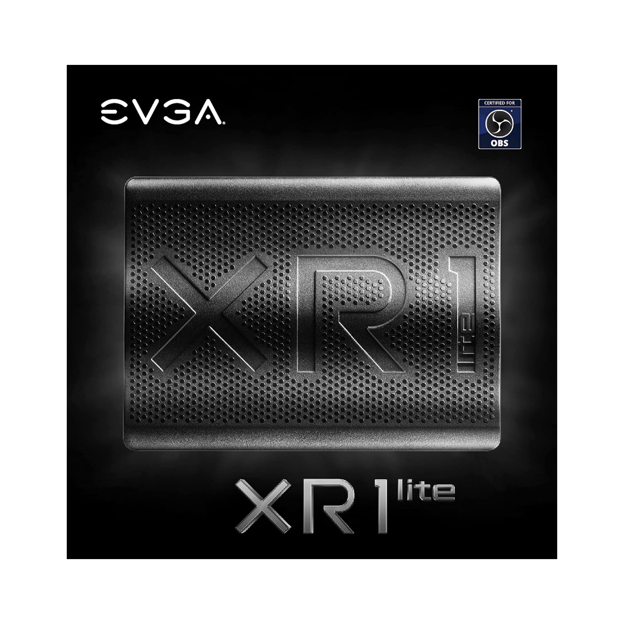 EVGA XR1 lite Capture Card, Certified for OBS, USB 3.0, 4K Pass Through, PC, PS5, PS4, Xbox Series X and S, Xbox One, Nintendo Switch, 141-U1-CB20-LR