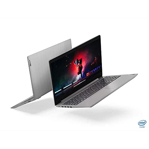 Lenovo 2022 IdeaPad 3 15.6" HD Touchscreen Laptop Computer, 10th Gen Intel Core i5-1035G1, 12GB RAM, 256GB SSD, Intel UHD Graphics, HD Webcam, Bluetooth, Windows 10, Grey, 32GB SnowBell USB Card