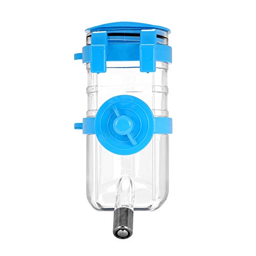 Pet Water Bottle No Drip Chew-Proof Cage Hanging Water Dispenser Puppy Cat Auto Watering Bottles for Rabbits, Ferrets, Guinea Pigs, Rats, Hamsters, Chinchillas and Other Small Animals