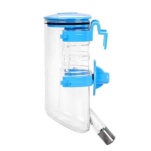 Pet Water Bottle No Drip Chew-Proof Cage Hanging Water Dispenser Puppy Cat Auto Watering Bottles for Rabbits, Ferrets, Guinea Pigs, Rats, Hamsters, Chinchillas and Other Small Animals