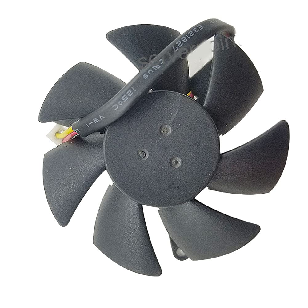 CCBBAA for Gigabyte GTX 1050 Ti FS1250-S2053A 12V 0.19A Graphics Card Fan with 4.5cm Diameter Cooling Fan