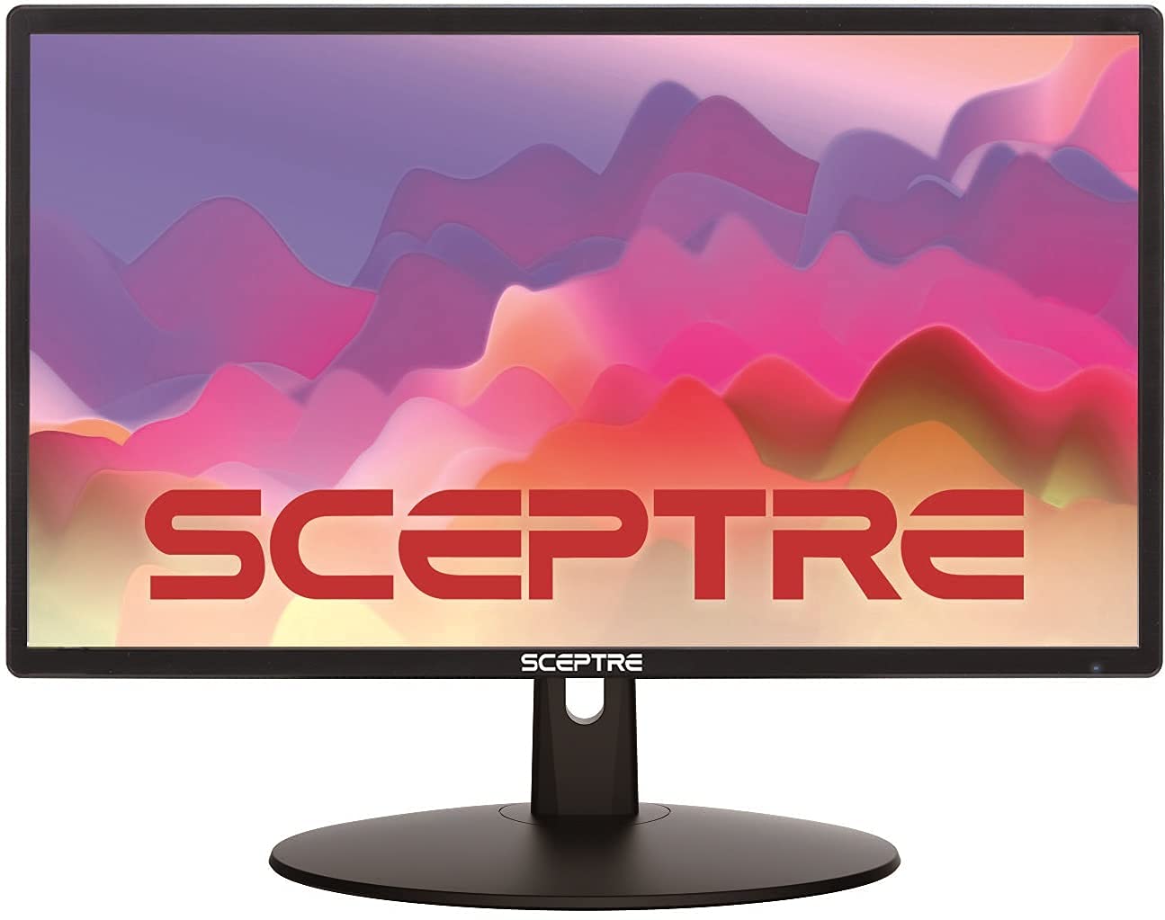 Sceptre 20 inch LED Monitor 1600 x 900 HD+ 75Hz HDMI VGA Build-in Speakers, 99% sRGB Wall Mount Ready Black 2021 (E205W-16003RTT) (Renewed)