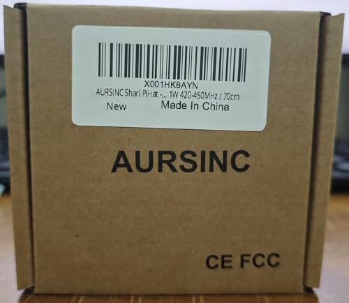 AURSINC Shari PiHat - Portable SR-FRS1W Ham Allstar Radio Interface Compatible with Raspberry Pi 2/3/4 | Raspberry Pi Hosted Allstar Node | SA-818 Replaced by SR-FRS