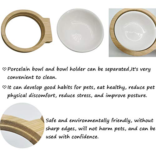 Hamster Food Bowl Ceramic Water Bowl Hanging Crates Mini Pet Bowl for Hamster Mice Bird Guinea Pig and Other Small Animals(2 Pack)