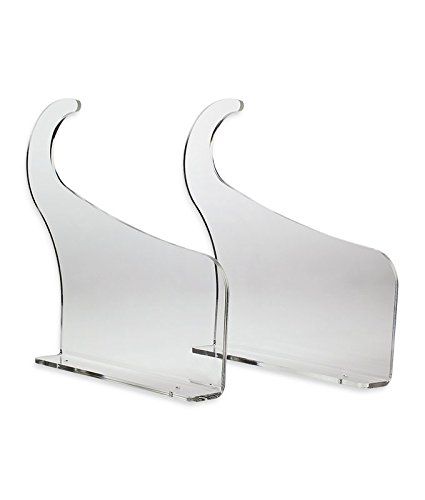 SOURCEONE.ORG Premium Clear Acrylic Surfboard Wall Mount Display Rack