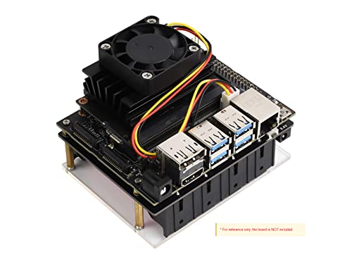 Waveshare UPS Power Module (B) for Jetson Nano 5V Uninterruptible Power Supply 5A High Current with Pogo Pins Connector