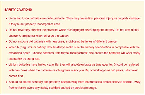 Waveshare UPS Power Module (B) for Jetson Nano 5V Uninterruptible Power Supply 5A High Current with Pogo Pins Connector