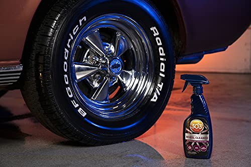 303 Heavy Duty Wheel Cleaner - Eliminates Dirt and Brake Dust - All Wheel Safe - Iron Indicating Formula - Non Corrosive Formula, 15.5 fl. oz. (30597CSR) Packaging May Vary