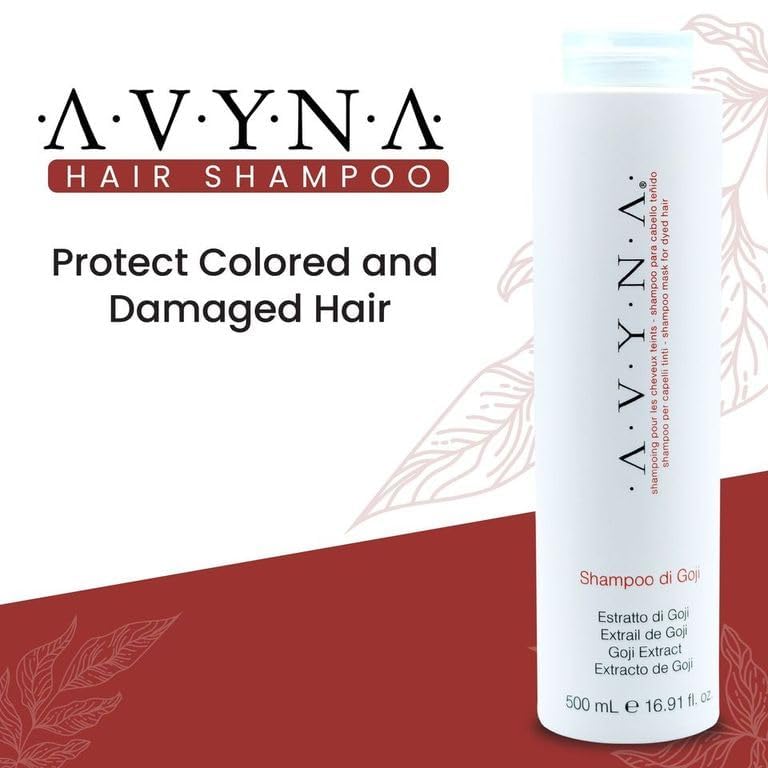 Avyna Shampoo for Color Treated Hair with Goji Extract 16.91 oz