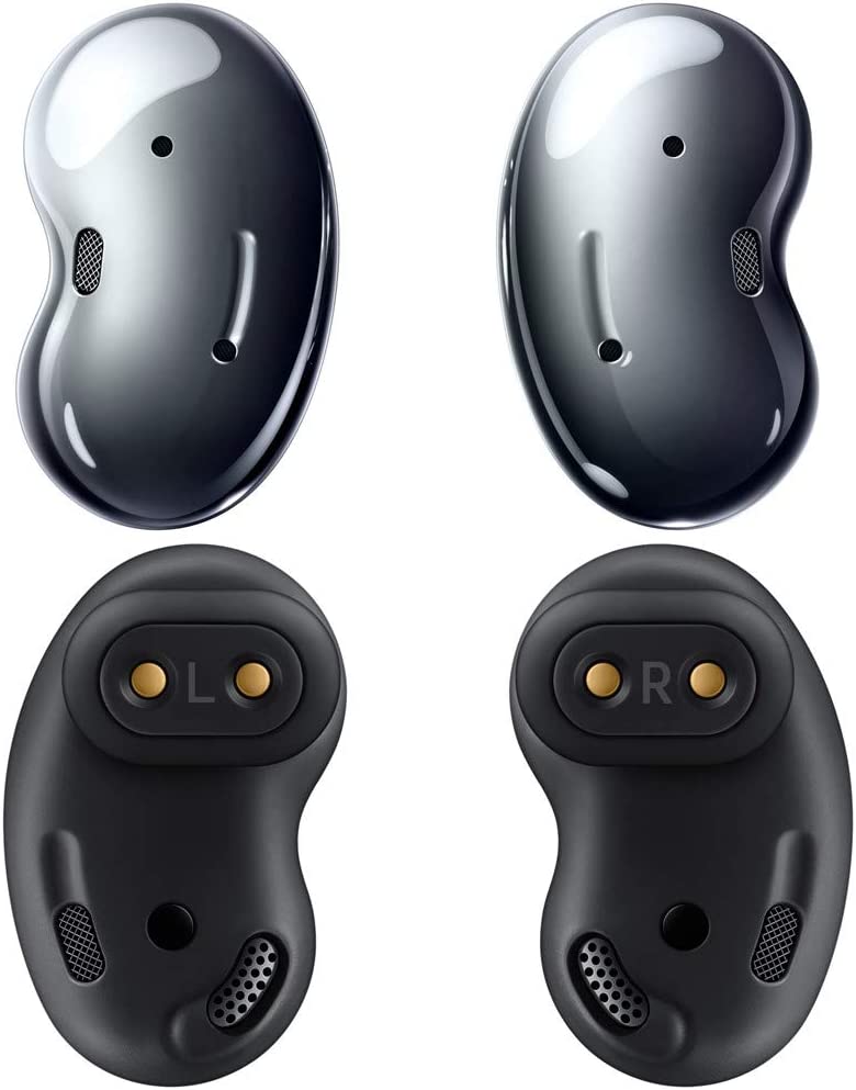 Samsung Galaxy Buds Live, Earbuds w/Active Noise Cancelling (Mystic Black) (Renewed)