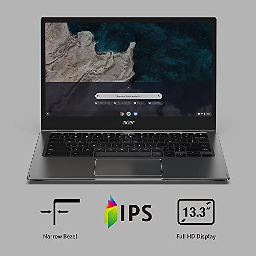 Acer Chromebook Enterprise Spin 513 R841LT-S4JQ | 13.3" FHD IPS Touch Corning Gorilla Glass | Qualcomm Snapdragon 7c Compute Platform | 8GB | 128GB | 4G LTE | WiFi 5 | Chrome Enterprise Upgrade