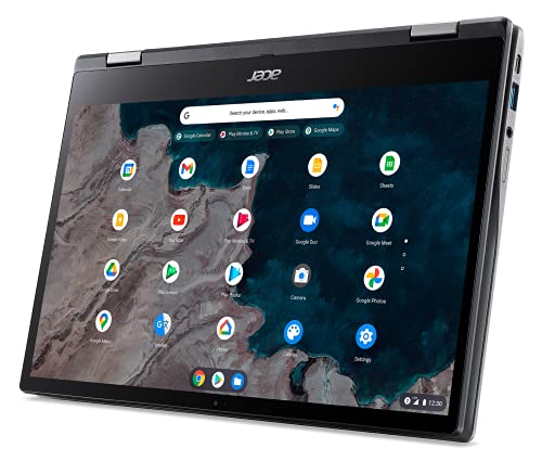 Acer Chromebook Enterprise Spin 513 R841LT-S4JQ | 13.3" FHD IPS Touch Corning Gorilla Glass | Qualcomm Snapdragon 7c Compute Platform | 8GB | 128GB | 4G LTE | WiFi 5 | Chrome Enterprise Upgrade