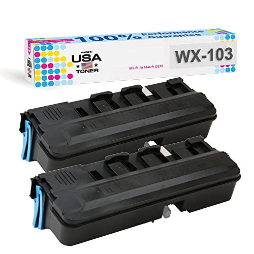 MADE IN USA TONER Compatible Waste Box for Konica Minolta WX-103 (2 Pack)