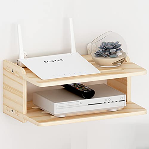 WiFi Storage Box TV Set-top Box Hidden Shelf Wireless Router Rack Network Set-top Box shelter Box Home Desktop Organized Wall Shelf
