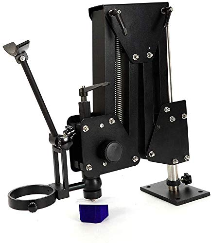 Micro Inlaid Mirror Spring Stand Multi-Directional Microscope Binocular Stereo Zoom Micro Inlaid Mirror Spring Bracket Micro-Setting Microscope Jewelry Making Tool (Only Stand(85mm))
