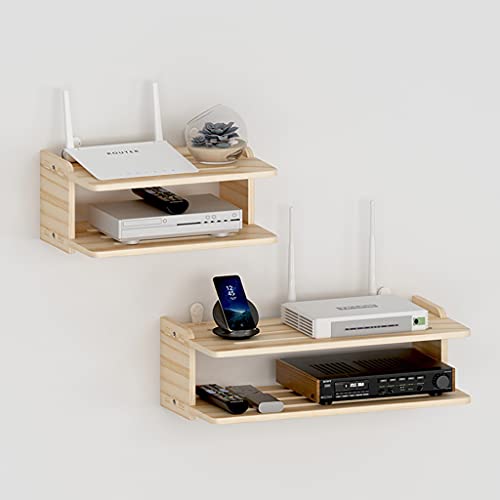 WiFi Storage Box TV Set-top Box Hidden Shelf Wireless Router Rack Network Set-top Box shelter Box Home Desktop Organized Wall Shelf