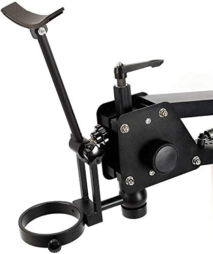 Micro Inlaid Mirror Spring Stand Multi-Directional Microscope Binocular Stereo Zoom Micro Inlaid Mirror Spring Bracket Micro-Setting Microscope Jewelry Making Tool (Only Stand(85mm))