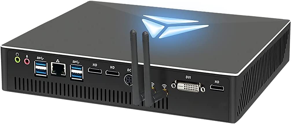 PARTAKER Mini Gaming PC,Desktop Computer,Powerful Mini PC with Core i9 10900F Octa Core Processor, 64GB DDR4 1TB SSD, GTX1050Ti, 4K, Dual Monitor Capable, Win10 Pro
