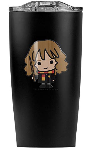 HARRY POTTER/CUTE CHIBI HERMIONE CHARACTER - Stainless Steel Tumbler 20 oz Coffee Travel Mug/Cup, Vacuum Insulated & Double Wall with Leakproof Sliding Lid | Great for Hot Drinks and Cold Beverages