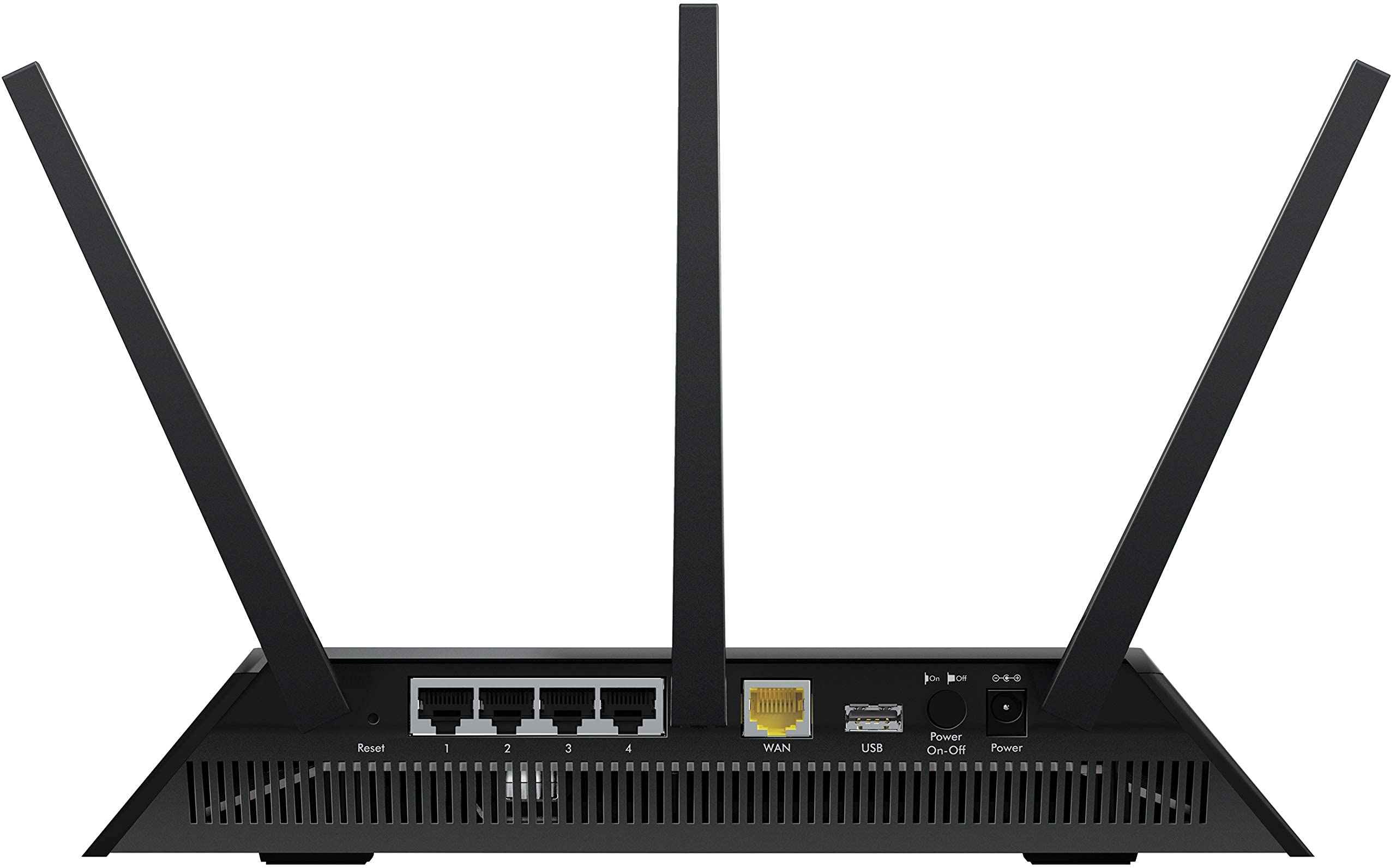 Netgear R7000-100NAR Dual-Band (2.4 GHz / 5 GHz) Gigabit Ethernet Black Wireless Router (Renewed)