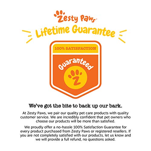 Zesty Paws Flavored Soft Chews - Calming for Dogs Anxiety Composure Relief with Ashwagandha Melatonin Chamomile Passionflower Dog Stress Separation Aid for Fireworks and Thunder 10 oz…