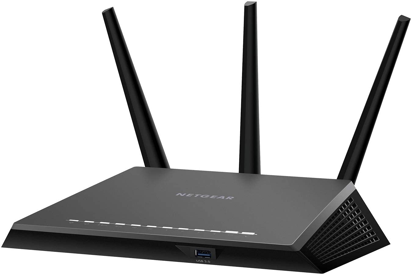 Netgear R7000-100NAR Dual-Band (2.4 GHz / 5 GHz) Gigabit Ethernet Black Wireless Router (Renewed)