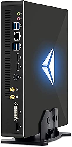 PARTAKER Mini Gaming PC,Desktop Computer,Powerful Mini PC with Core i9 10900F Octa Core Processor, 64GB DDR4 1TB SSD, GTX1050Ti, 4K, Dual Monitor Capable, Win10 Pro
