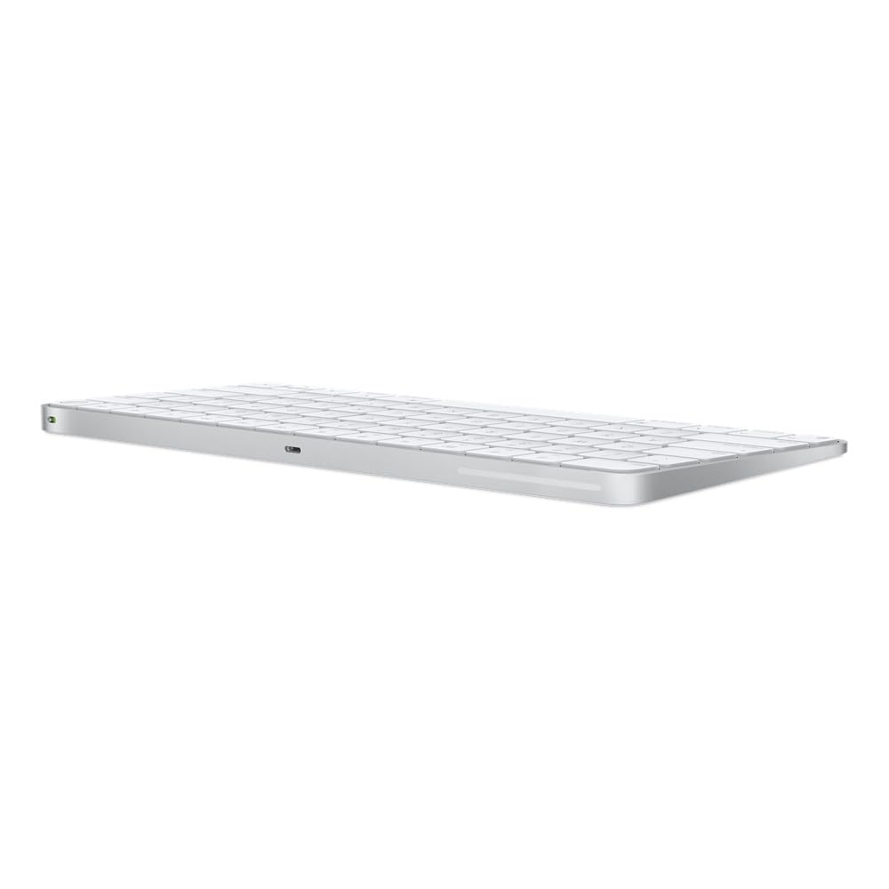 Apple Magic Keyboard with Touch ID for Mac Models with Apple Silicon (QWERTY English) Silver (Renewed)