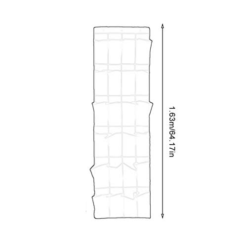 Isabelvictoria 24 Pocket Shoe Organizer Door Hanging Shoes Storage Wall Bag Closet Holder Family Save Space Organizer Home Decoration