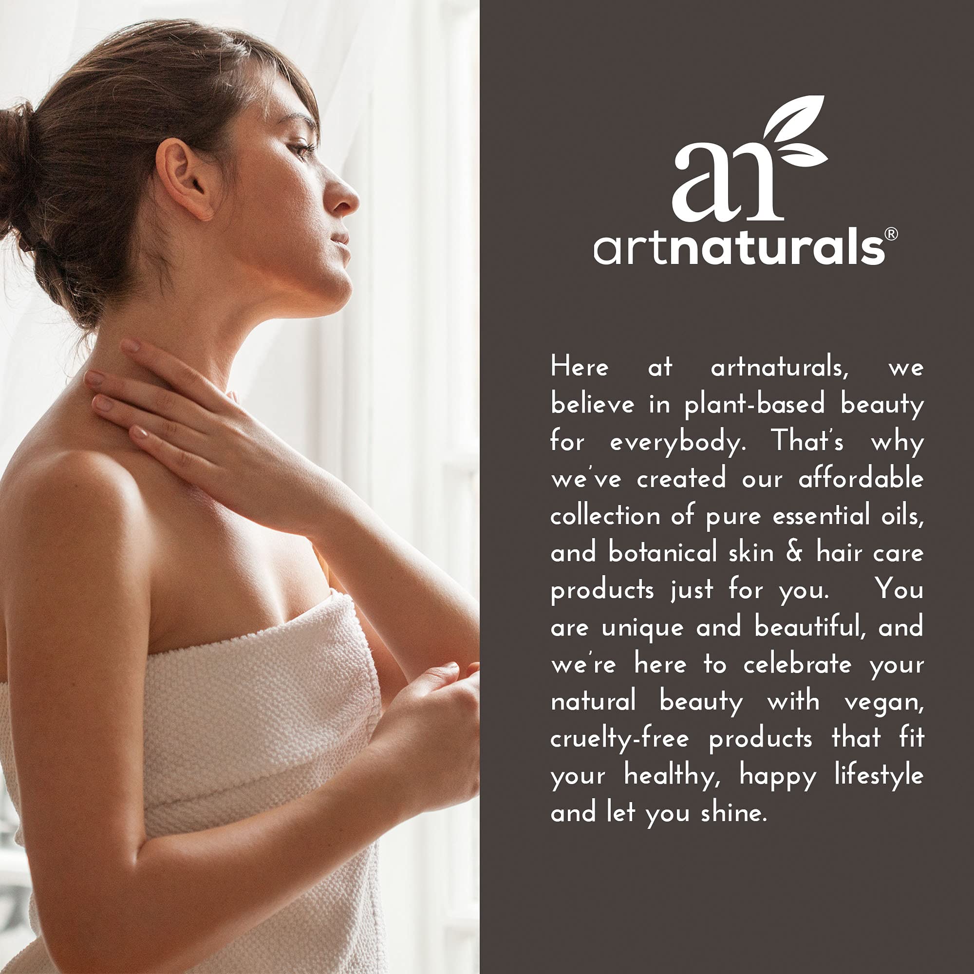 Artnaturals Coast to Coast - Roll On Perfume - Rollerball Fragrance - Mandarin Zest & Driftwood Scent - .33 oz