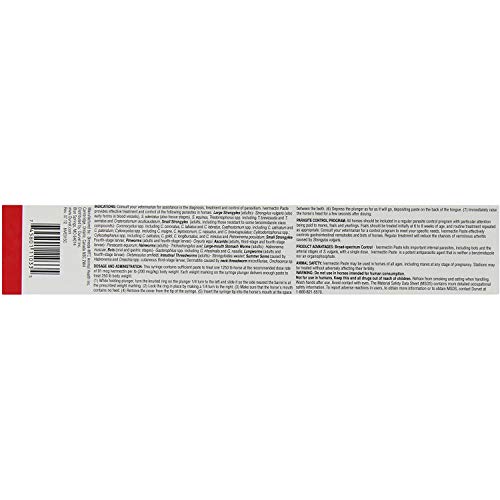 Apple Flavor Ivermectin Paste Dewormer - 6.08g