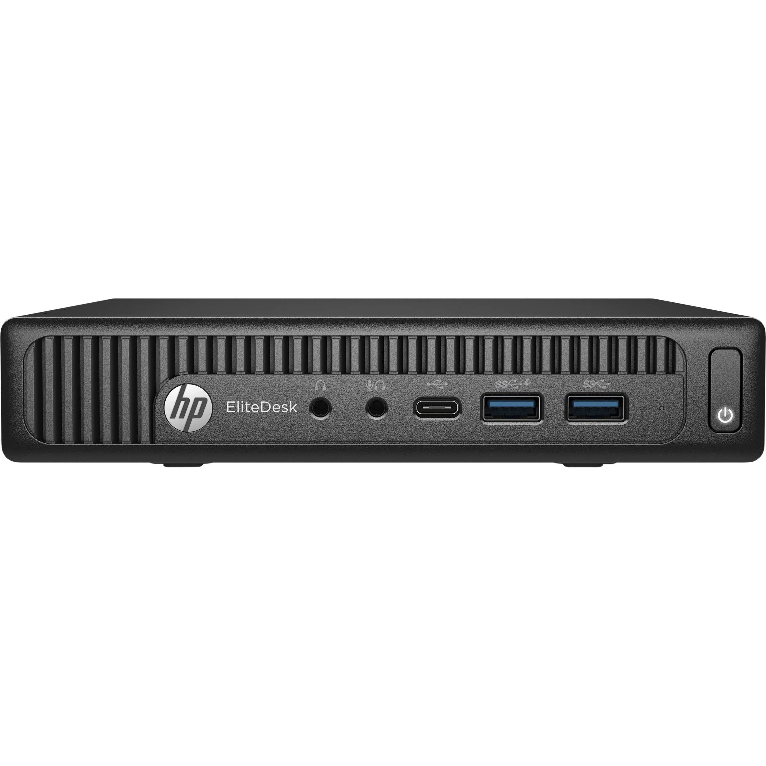 HP EliteDesk 800 G2 Mini Desktop PC, Intel Core i7-6700T 2.8GHz, 16GB RAM, 256GB SSD, Win10Pro (Renewed), Black