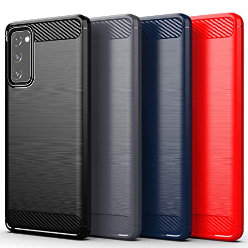 Osophter for Galaxy S20 FE Case,Samsung S20 FE 5G Case Shock-Absorption Flexible TPU Rubber Protective Cell Phone Cover for Samsung Galaxy S20 FE 5G(Navy Blue)