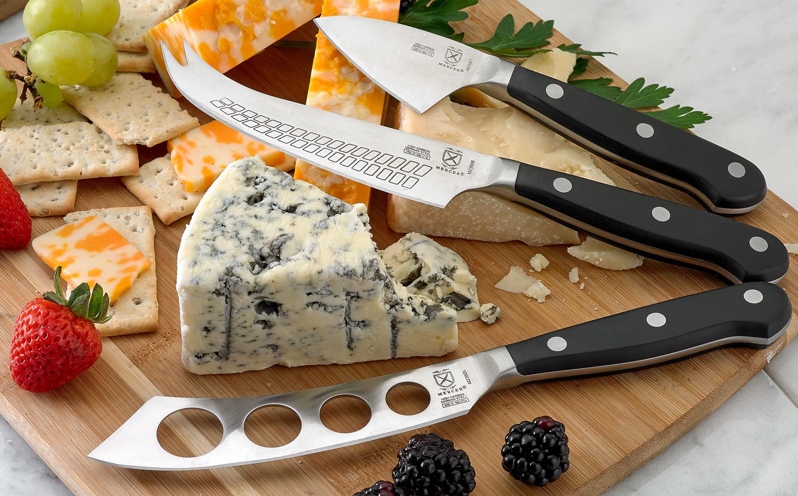 Mercer Culinary Renaissance Cheese Knife Set