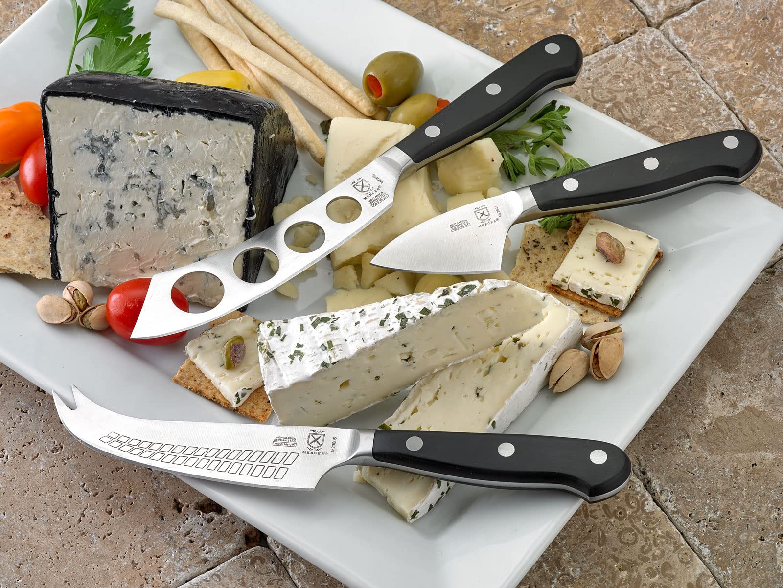 Mercer Culinary Renaissance Cheese Knife Set