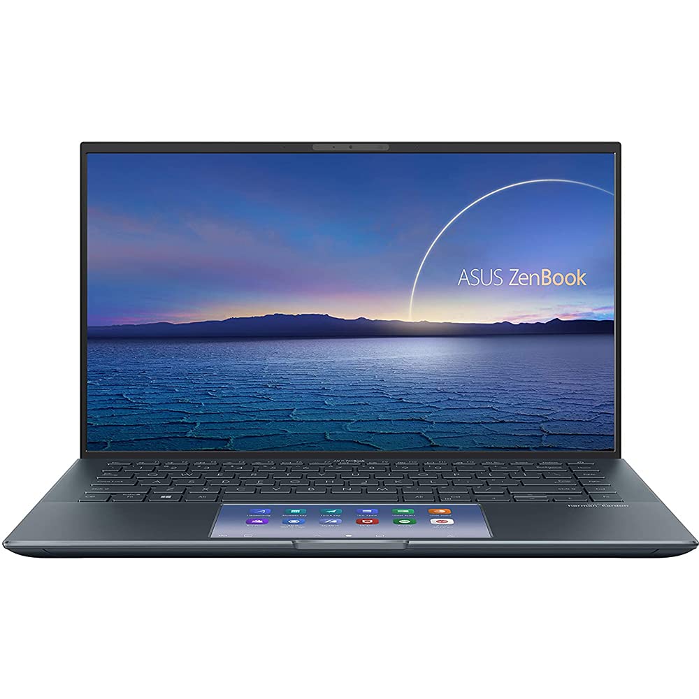 ASUS ZenBook 14" Ultra-Slim Intel i7-1165G7 8GB/512GB SSD Laptop UX425EA-EH71 10 Bundle with Deco Gear Medium Sized Pro Gaming Mouse Pad + Bytech Wireless Mouse