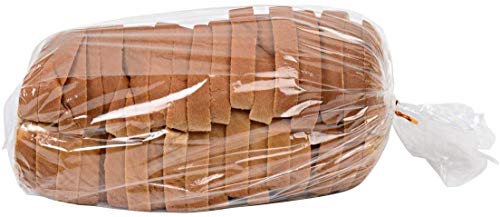 AIRSUNNY Bread Bags with Ties, Reusable, 50 Clear Bags and 50 Ties