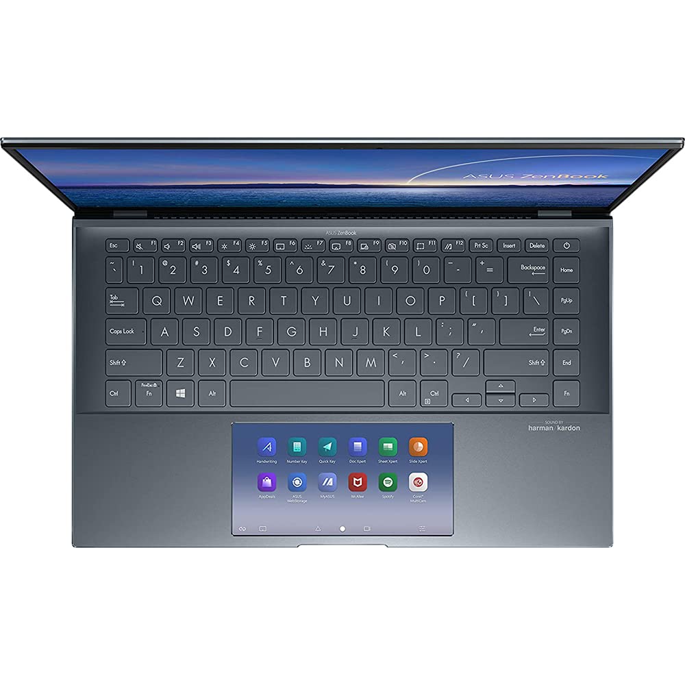 ASUS ZenBook 14" Ultra-Slim Intel i7-1165G7 8GB/512GB SSD Laptop UX425EA-EH71 10 Bundle with Deco Gear Medium Sized Pro Gaming Mouse Pad + Bytech Wireless Mouse