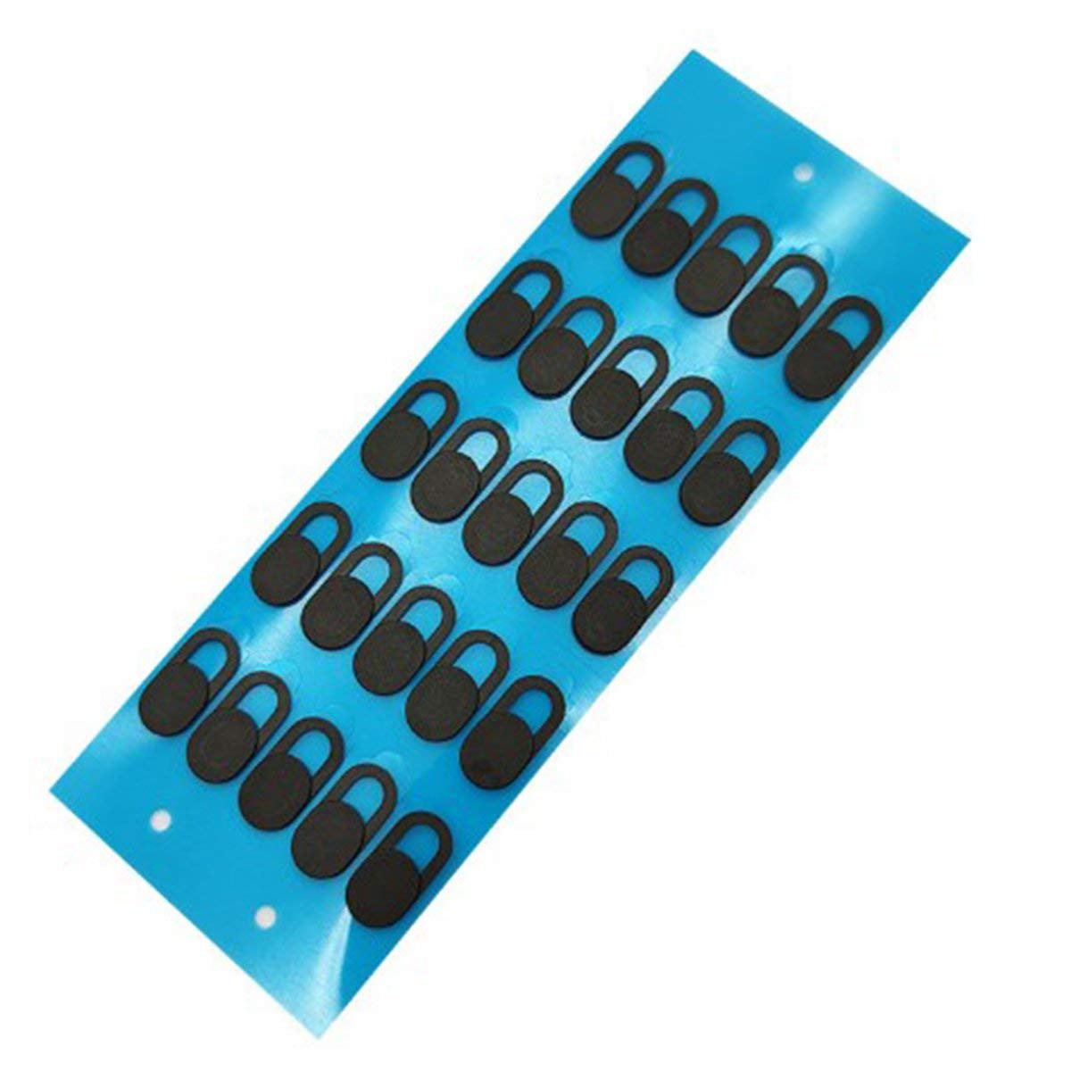 Caczmarek 6pcs Oval Mobile Phone Camera Cover Sticker Webcam Protective Cover Laptop Camera Protective Cover Anti-dust Sliding Cover