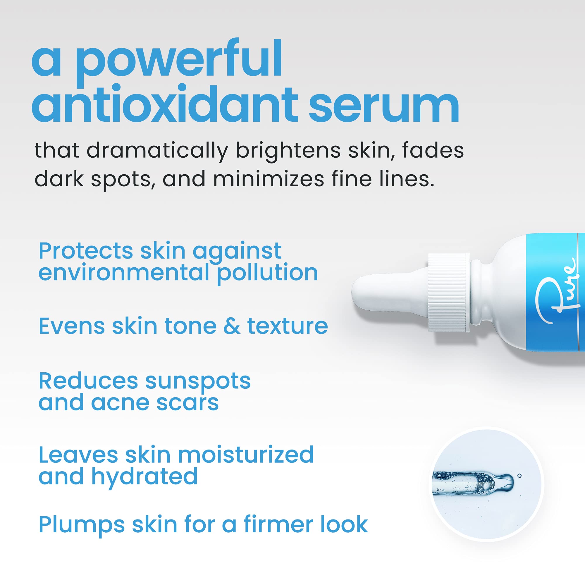 Triple Vitamin C Serum - Anti-Aging Antioxidant Brightening Clinical Grade Clean Skincare