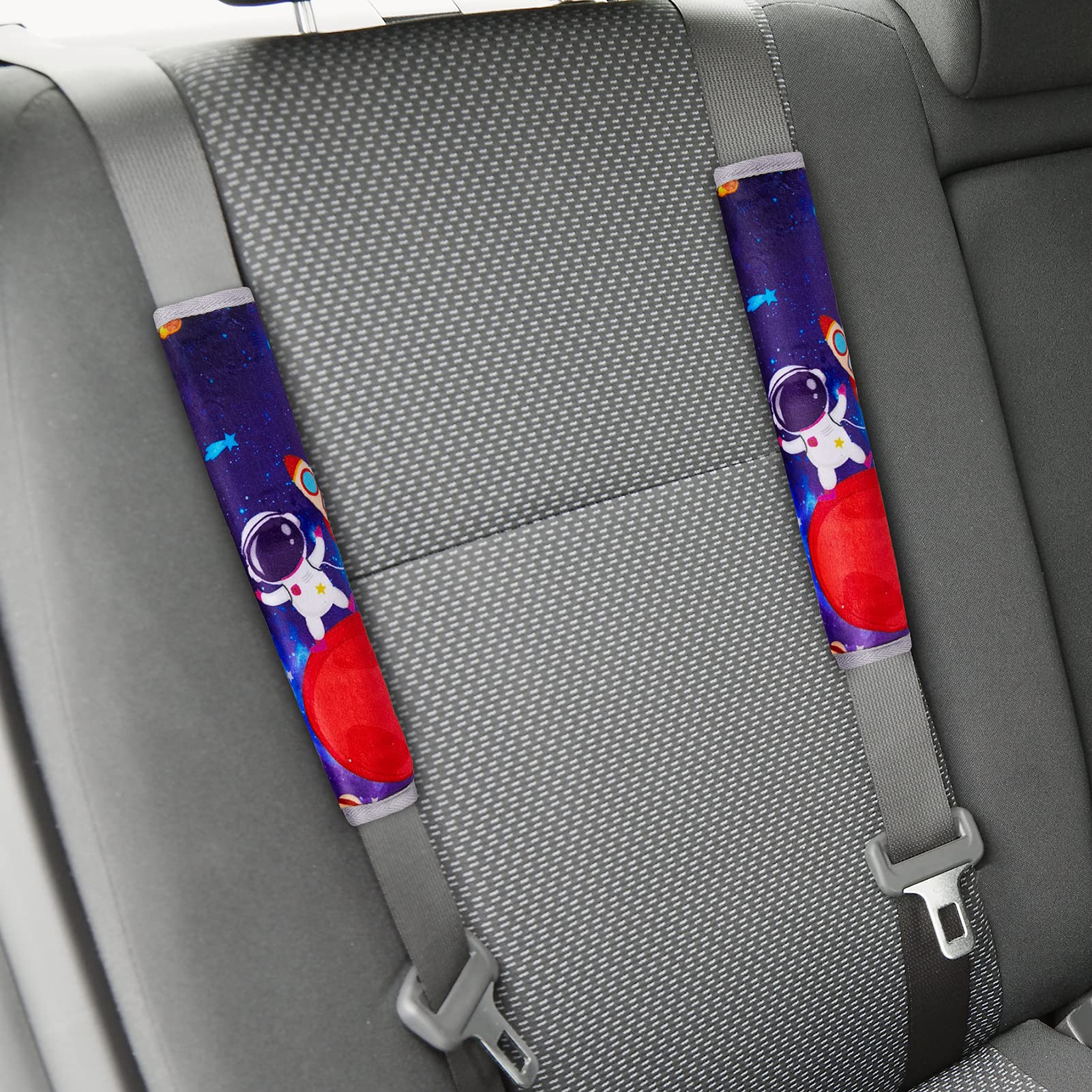 Car Seat Strap Covers for Baby Kids Car Seat Strap Pads Soft Car Seat Shoulder Strap Pads 2 Pack Car Seat Neck Cover Toddler Neck Pad Protector