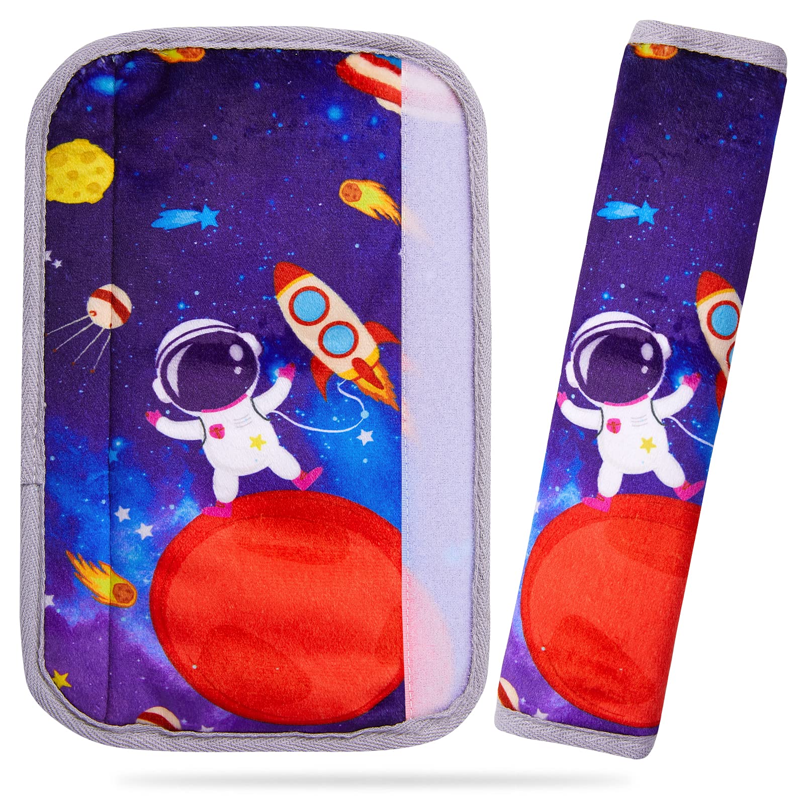 Car Seat Strap Covers for Baby Kids Car Seat Strap Pads Soft Car Seat Shoulder Strap Pads 2 Pack Car Seat Neck Cover Toddler Neck Pad Protector