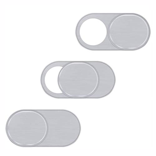 Privacy Camera Cover Security Blocker Webcam Closure Compatible with CAT S62 Phone, White