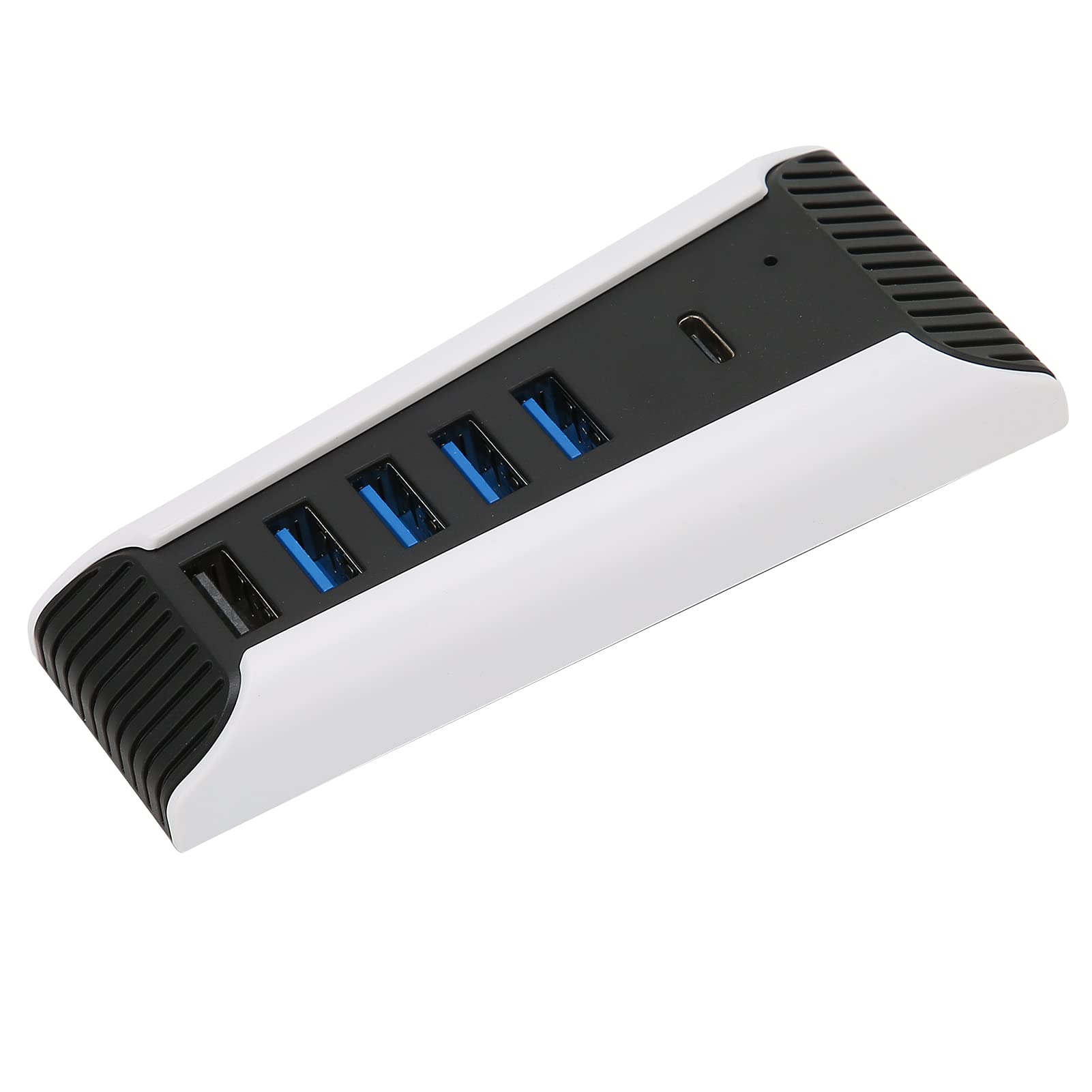 5 in 1 USB Hub,Small High‑Speed Expansion Adapter with USB3.0 Type‑C Ports for Console Adapter Accessories,Stable ,Long Service Life