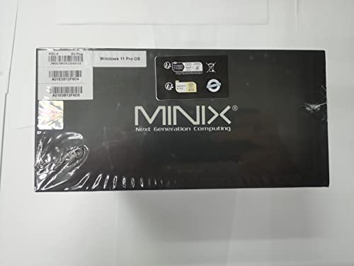 MINIX NGC-5, Intel i5-8279U Mini PC 8GB/256GB M.2 NVMe SSD, Triple 4K @ 60Hz Display/HDMI 2.0/ USB-C/DP/2xGigabit Ethernet/4USB 3.1. Support 4G LTE, SSD (SATA), Auto Power On